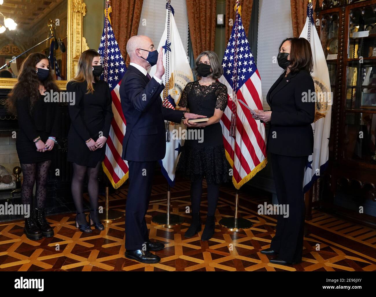 Secretary alejandro mayorkas hi-res stock photography and images - Alamy