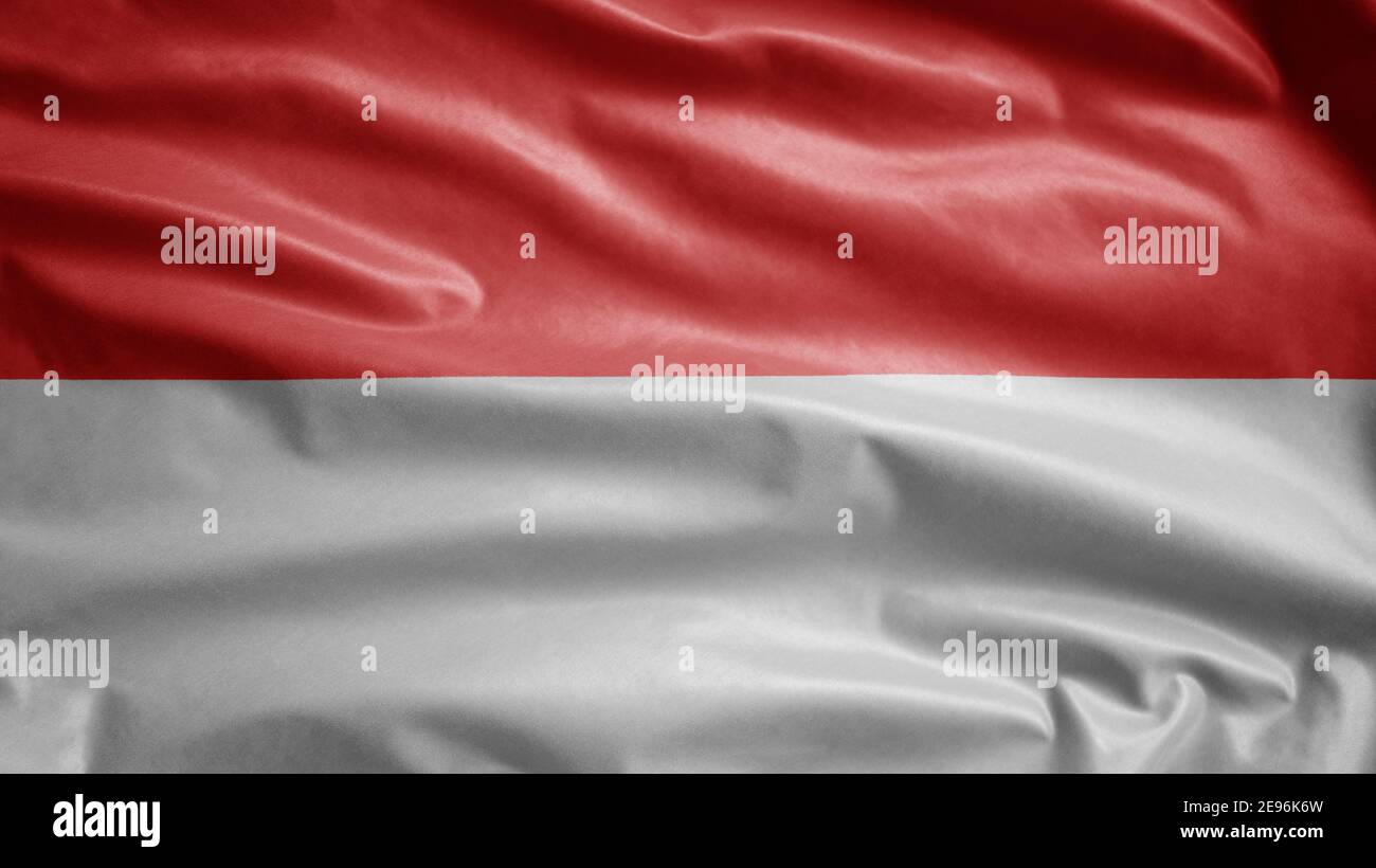 Flag of indonesia waving hi-res stock photography and images - Alamy