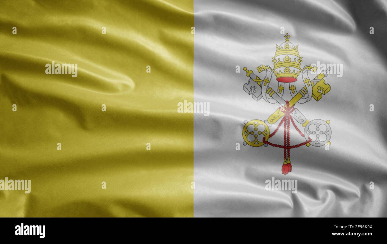 Vatican silk flag hi-res stock photography and images - Alamy