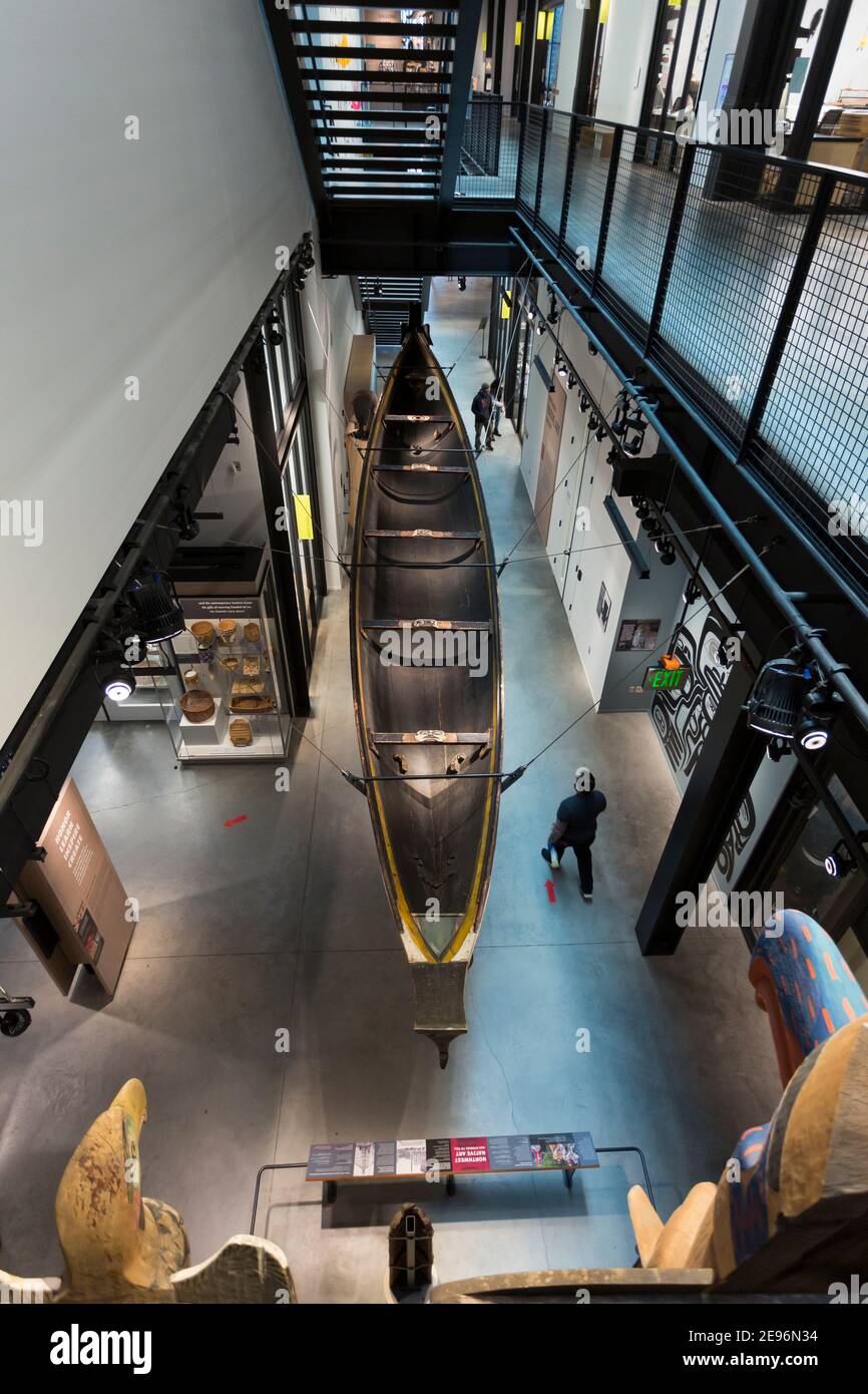 Seattle native american museum hi-res stock photography and images - Alamy