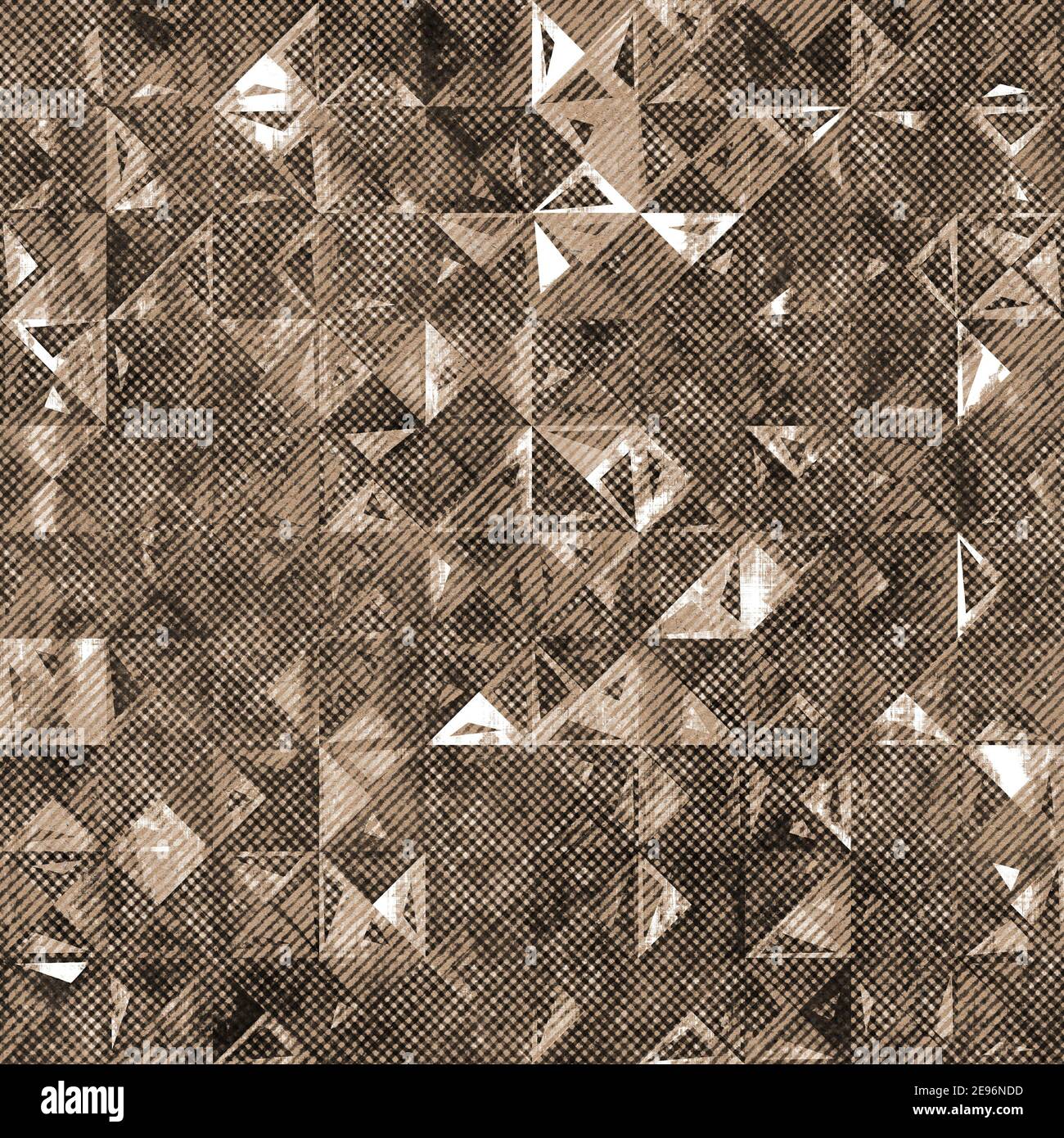 Seamless geometric pattern on cardboard for print Stock Photo - Alamy