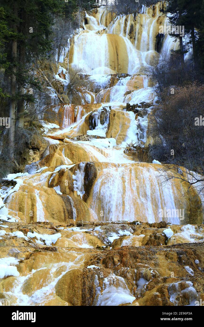 Munigou waterfall hi-res stock photography and images - Alamy