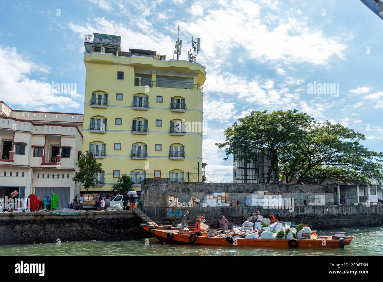 Manado city landscape hi-res stock photography and images - Alamy
