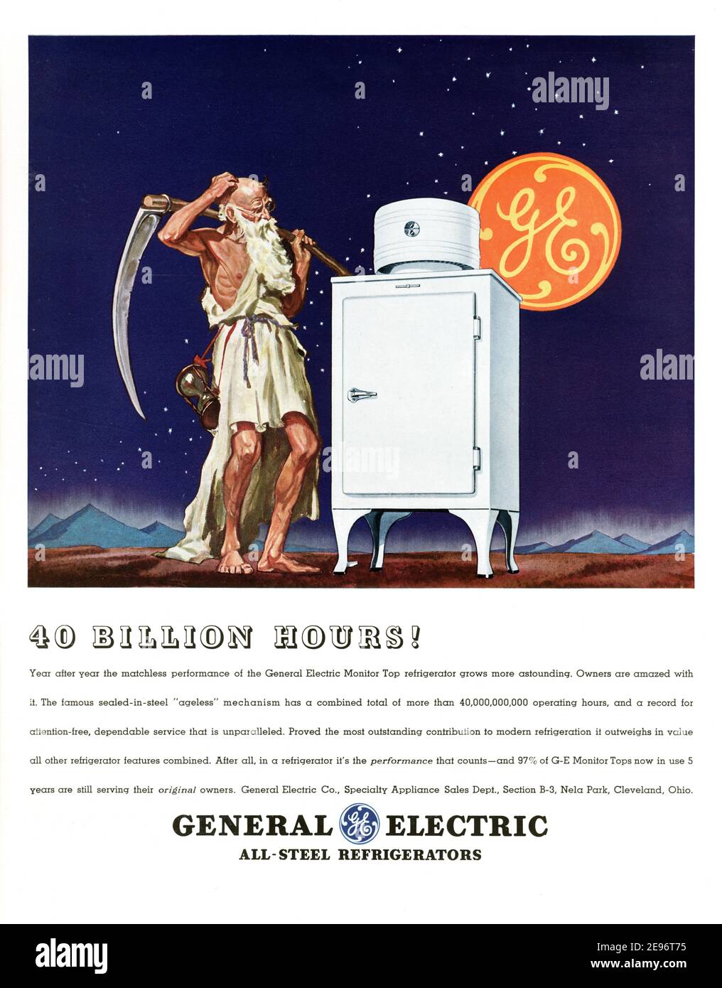 General Electric "Ageless Mechanism" Advertisement retouched and ...