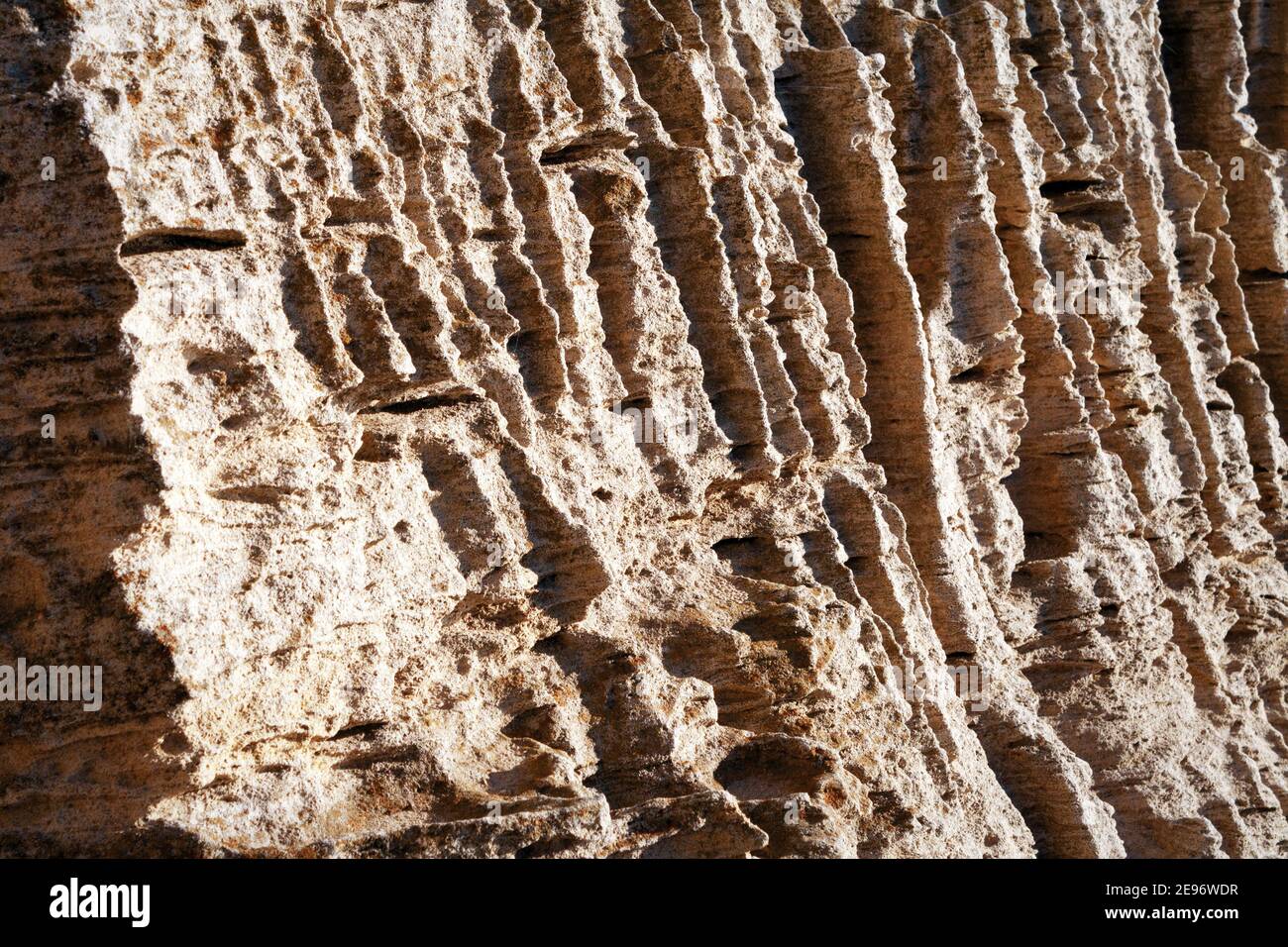 Surface sandy rock. Rocky shore of the Caspian Sea Stock Photo - Alamy