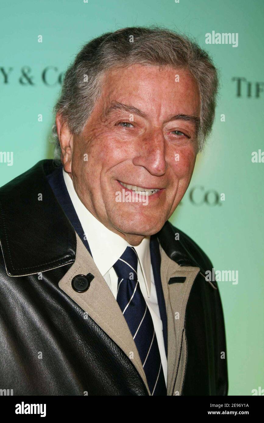 Tony Bennett attends the Launch of the 2007 Blue Book Collection at ...