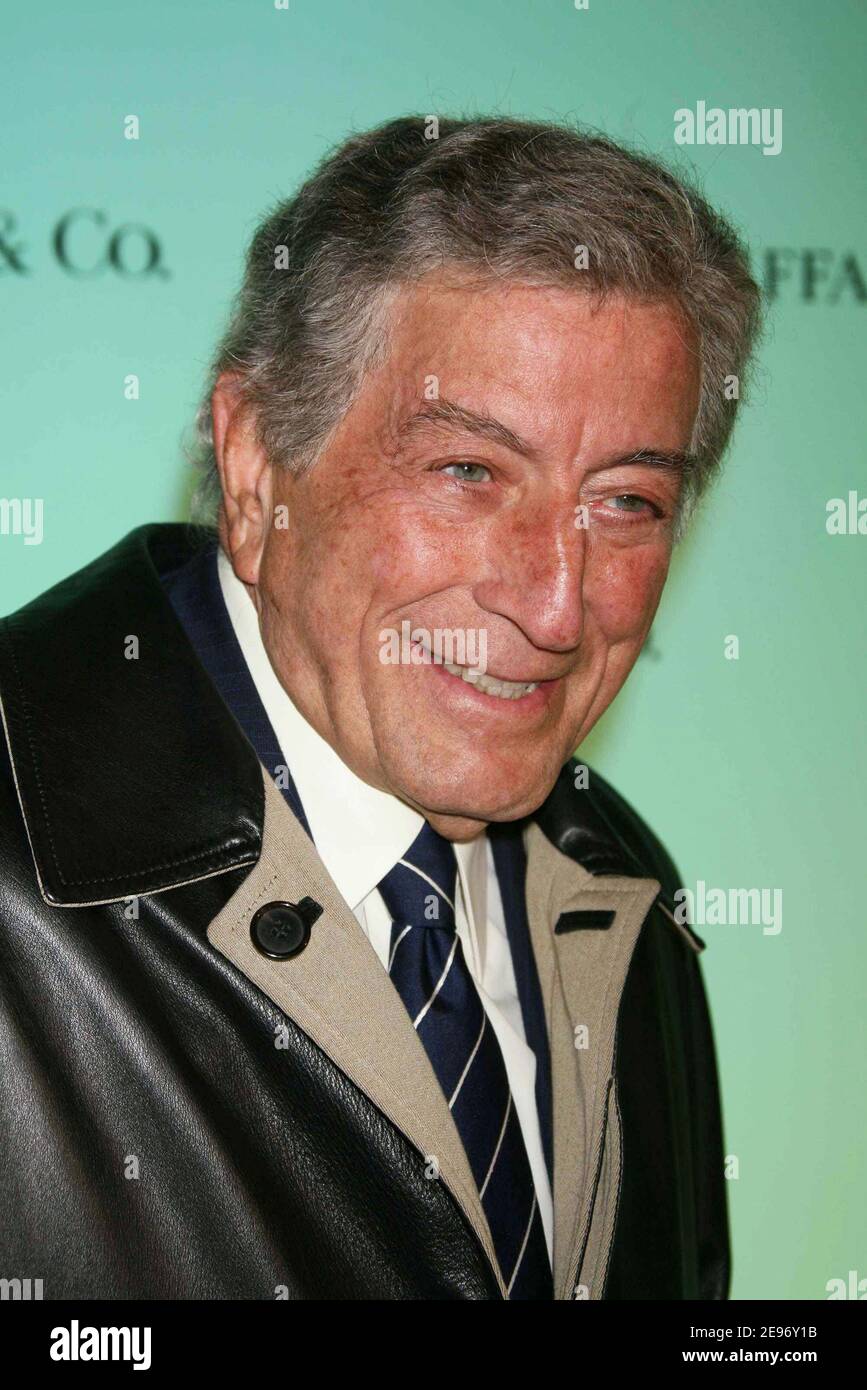 Tony Bennett attends the Launch of the 2007 Blue Book Collection at ...