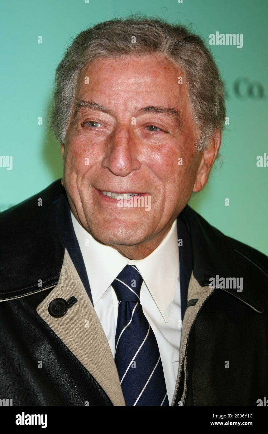 Tony Bennett attends the Launch of the 2007 Blue Book Collection at ...