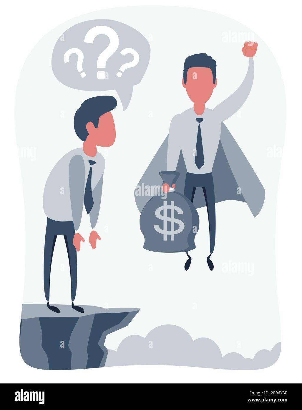 Cartoon surprised man hi-res stock photography and images - Alamy