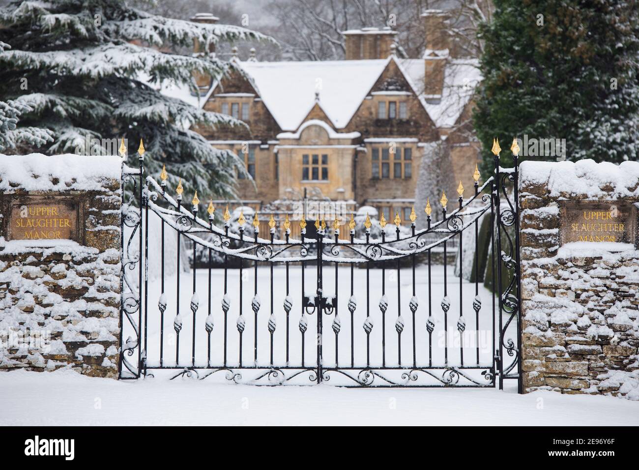 Upper slaughter manor hi-res stock photography and images - Alamy