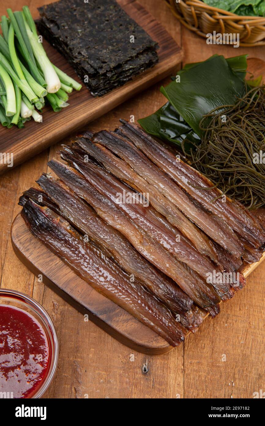 Dish of gwamegi hi-res stock photography and images - Alamy