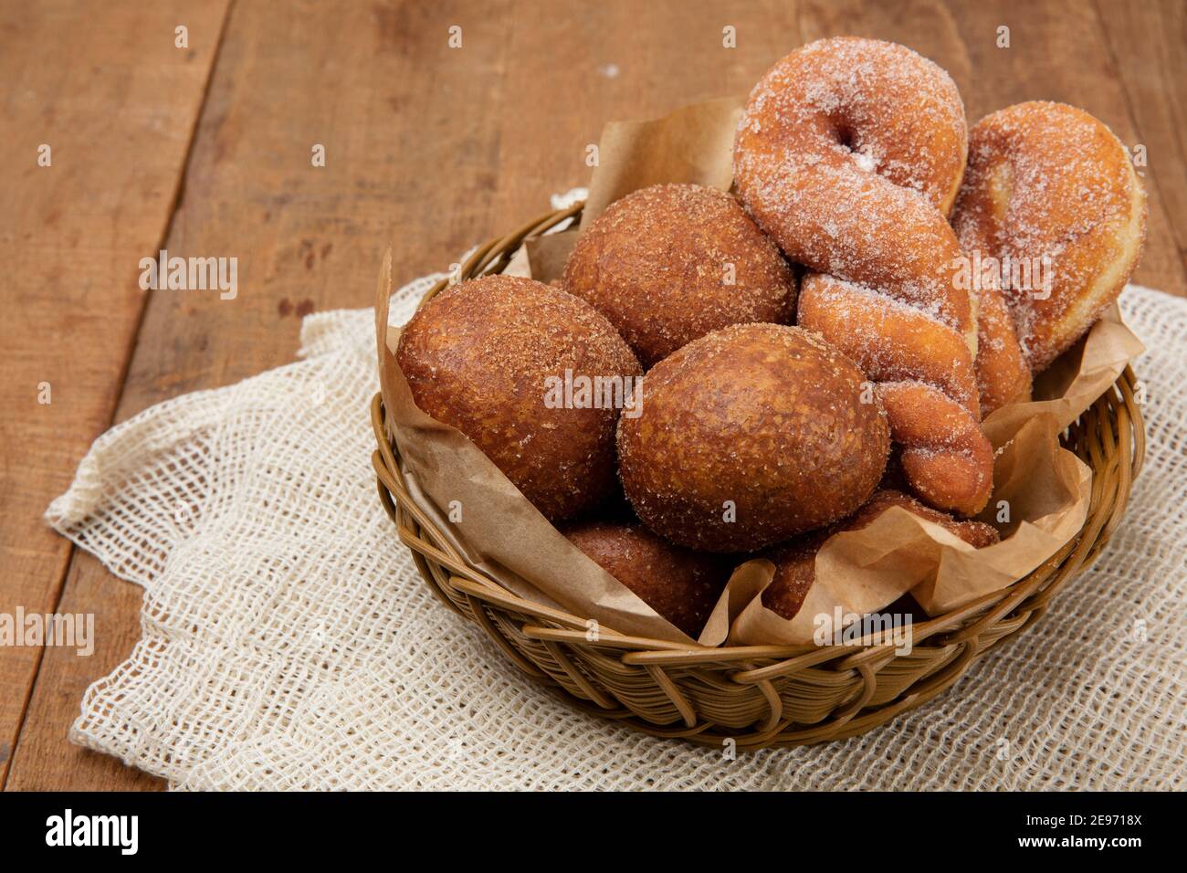 various Korean doughnut, donuts Stock Photo - Alamy