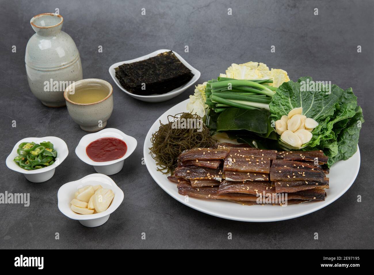 Dish of gwamegi hi-res stock photography and images - Alamy