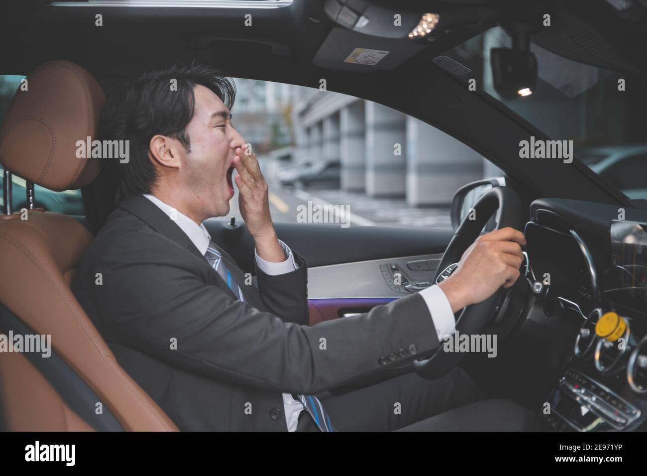 Drowsy driving hi-res stock photography and images - Alamy