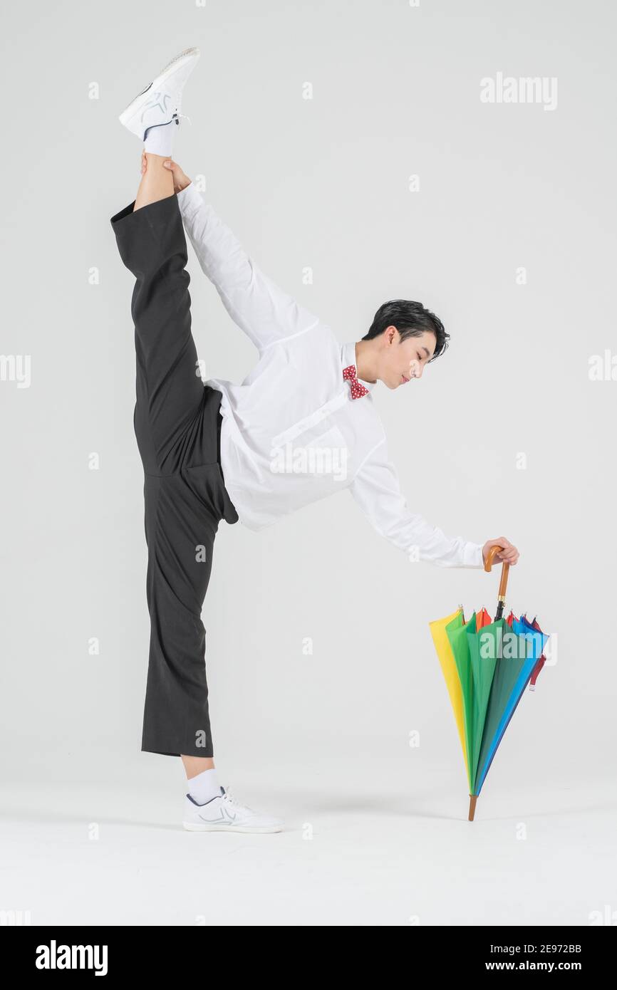 Male dancer making hand hi-res stock photography and images - Alamy