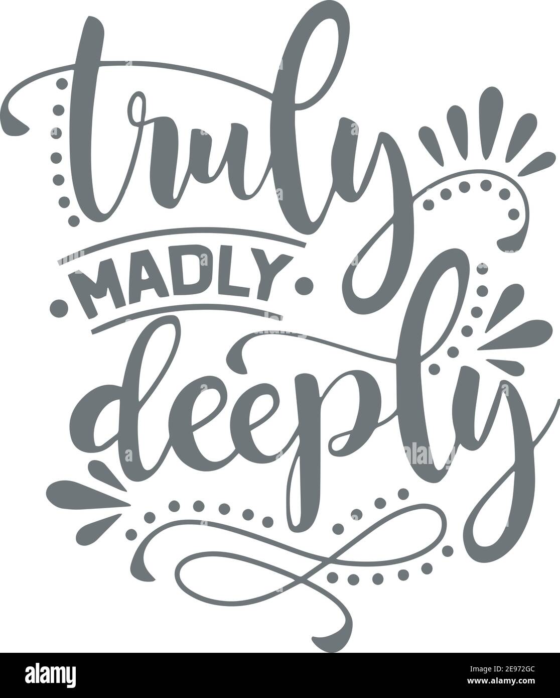 Truly Madly Logo High Resolution Stock Photography and Images - Alamy