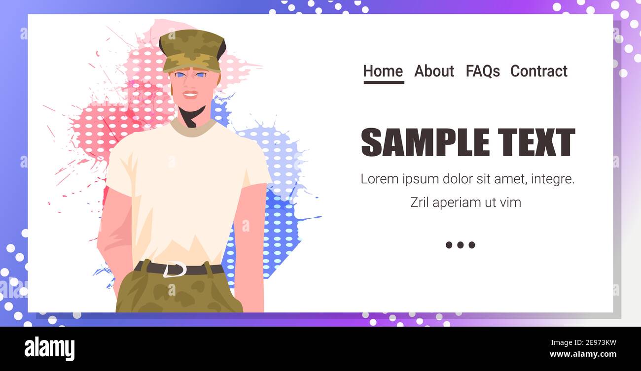 army girl soldier woman in military uniform happy labor day celebration ...