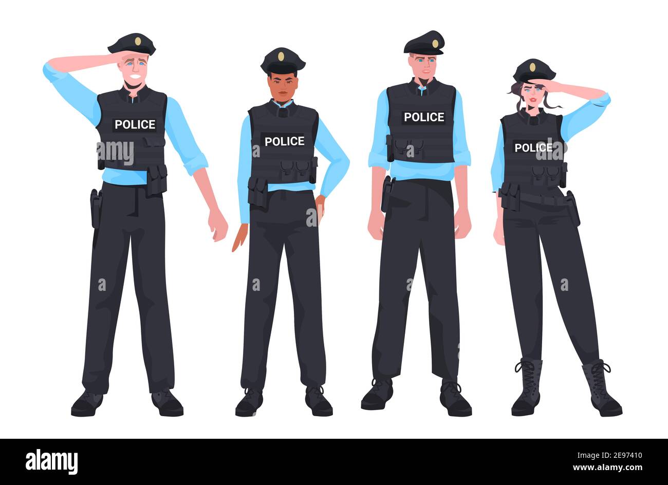 Police riot gear race Stock Vector Images - Alamy