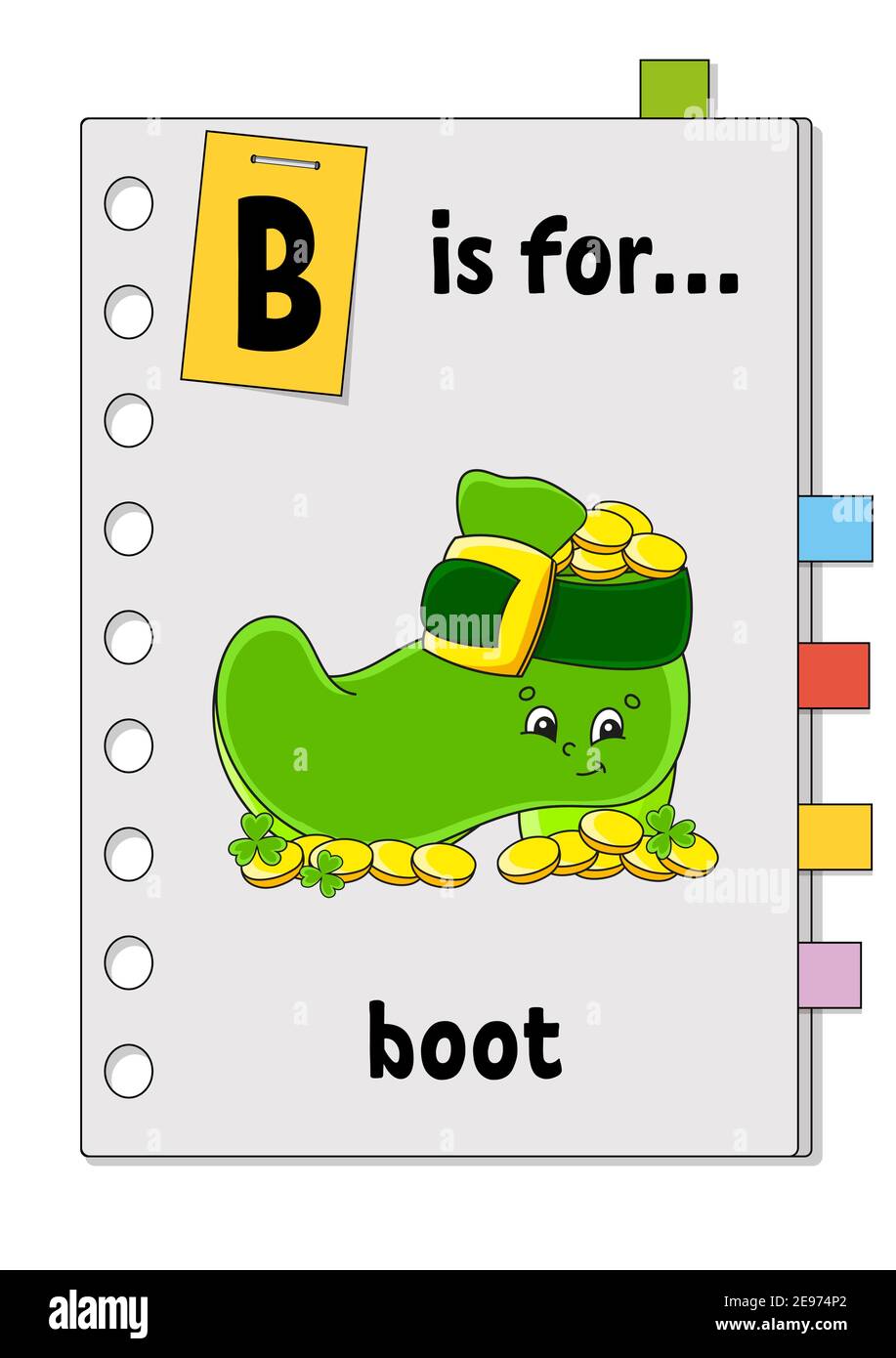ABC game for kids. Word and letter. Learning words for study English ...