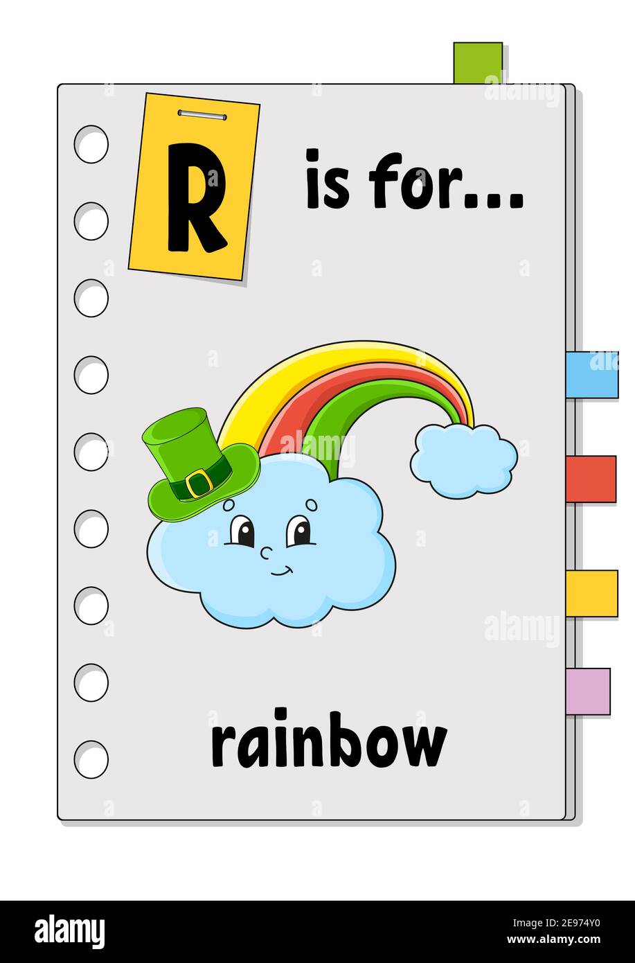 ABC game for kids. Word and letter. Learning words for study English ...