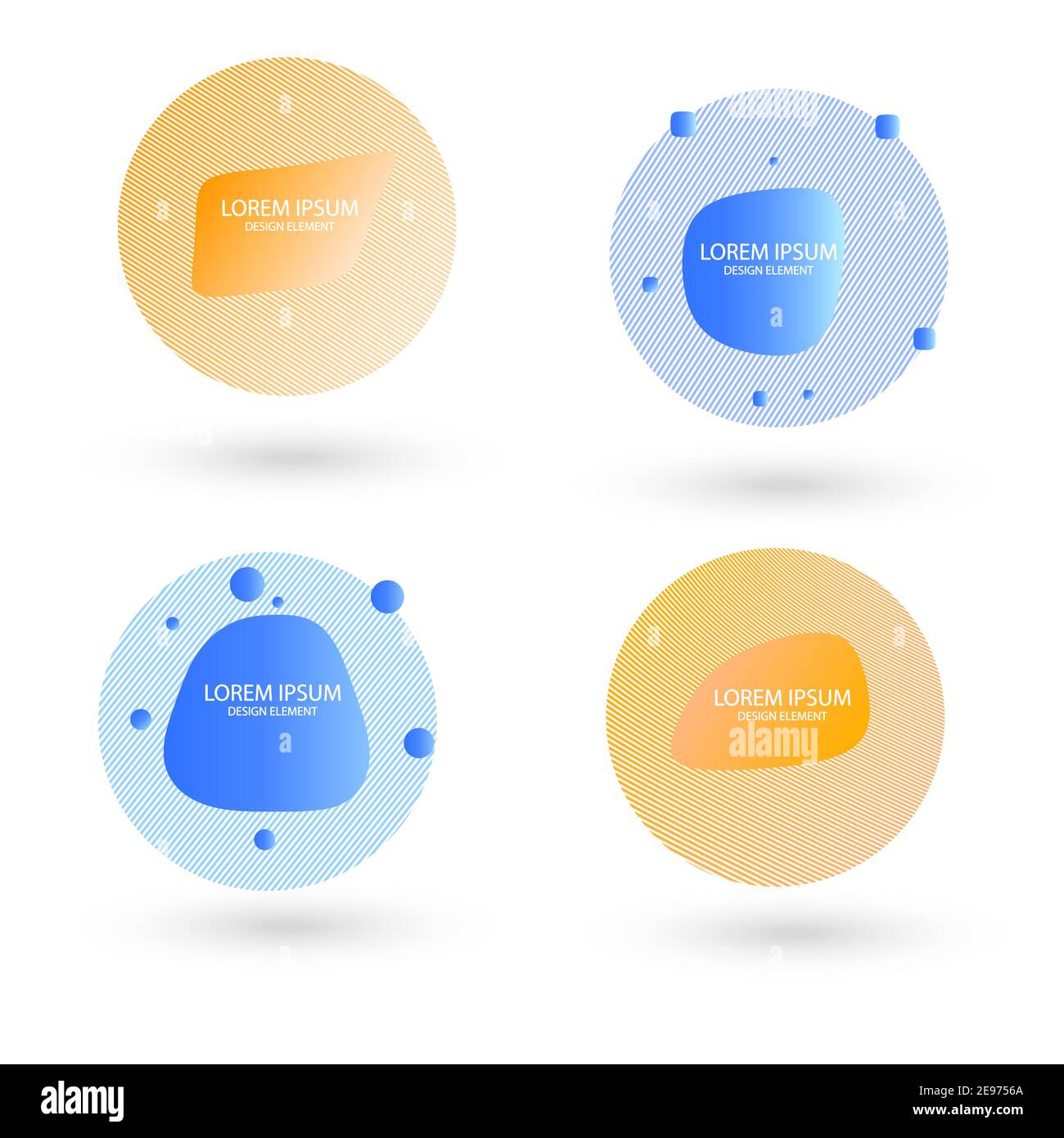 Fluid frame isolated on white background. Abstract liquid shape ...