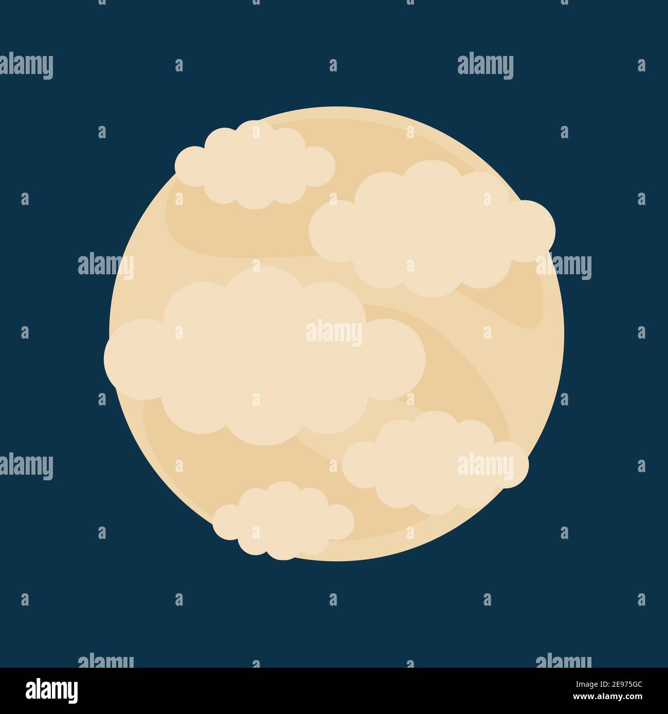 Flat planet saturn Stock Vector Images - Alamy