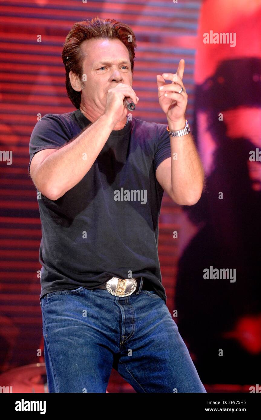 John Mellencamp performing live during Farm Aid 2007 at Randall's ...