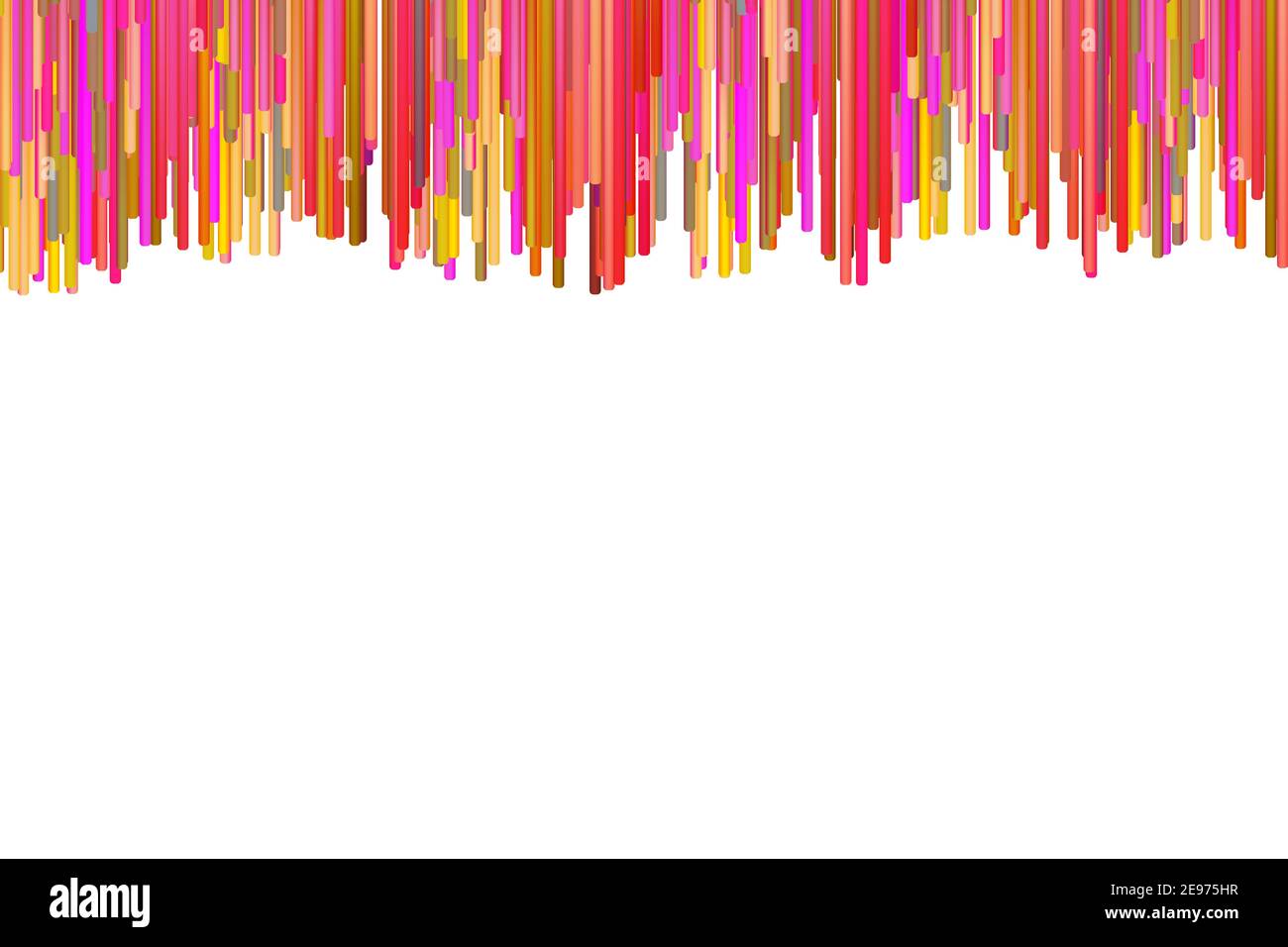 Hand drawn multicolor canvas with vertical lines. Embroidery ornament ...