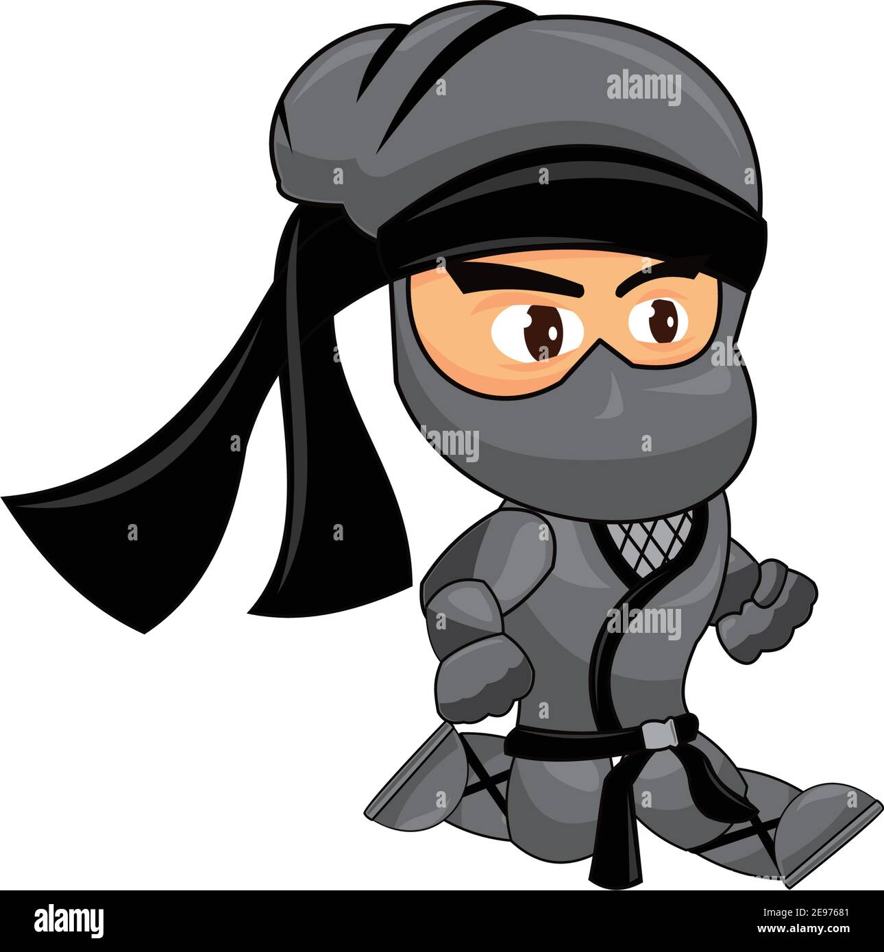 Ninja Game Sprites Slide Suitable for side scrolling, action, and ...