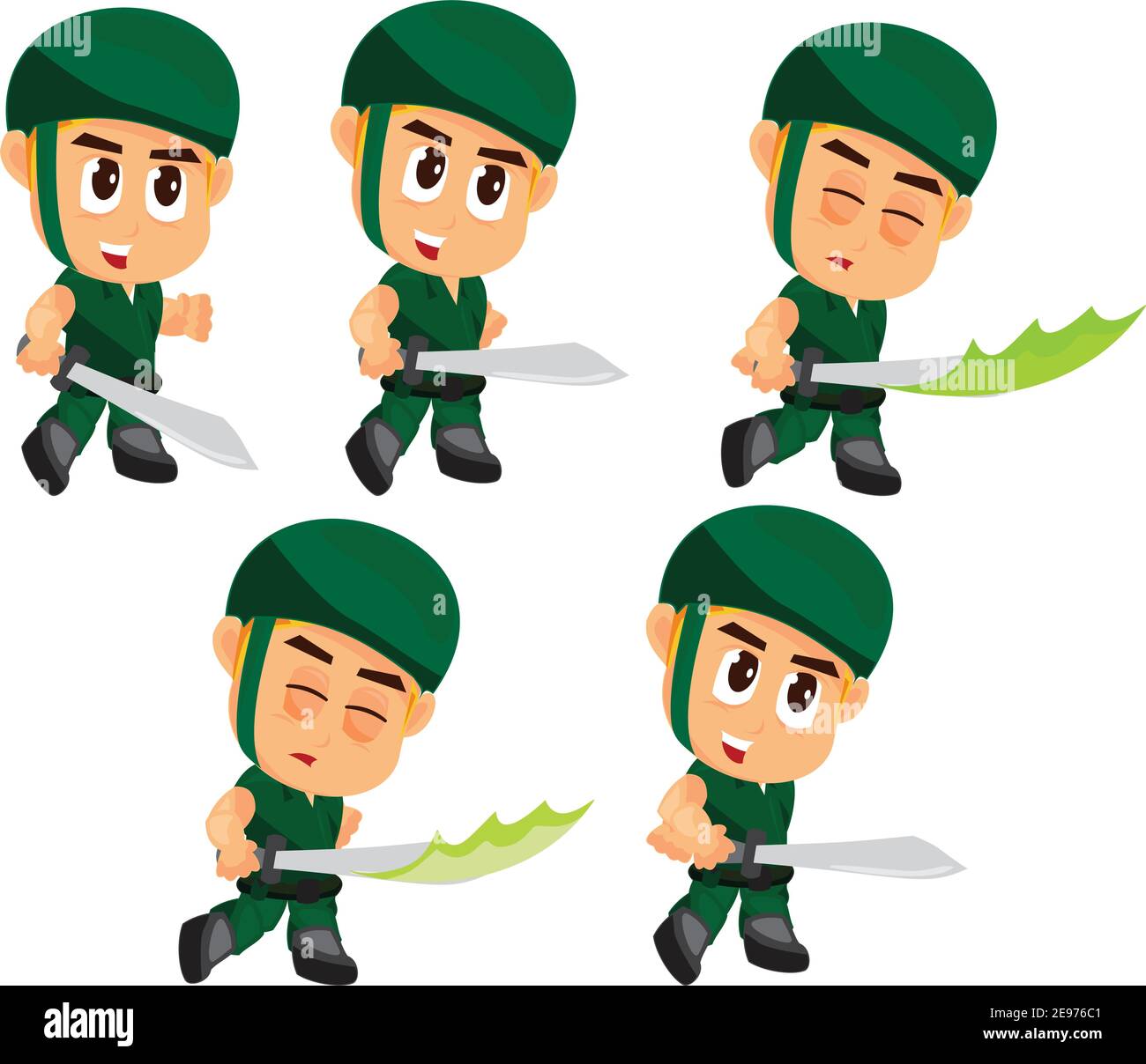 Soldier run Stock Vector Images - Alamy