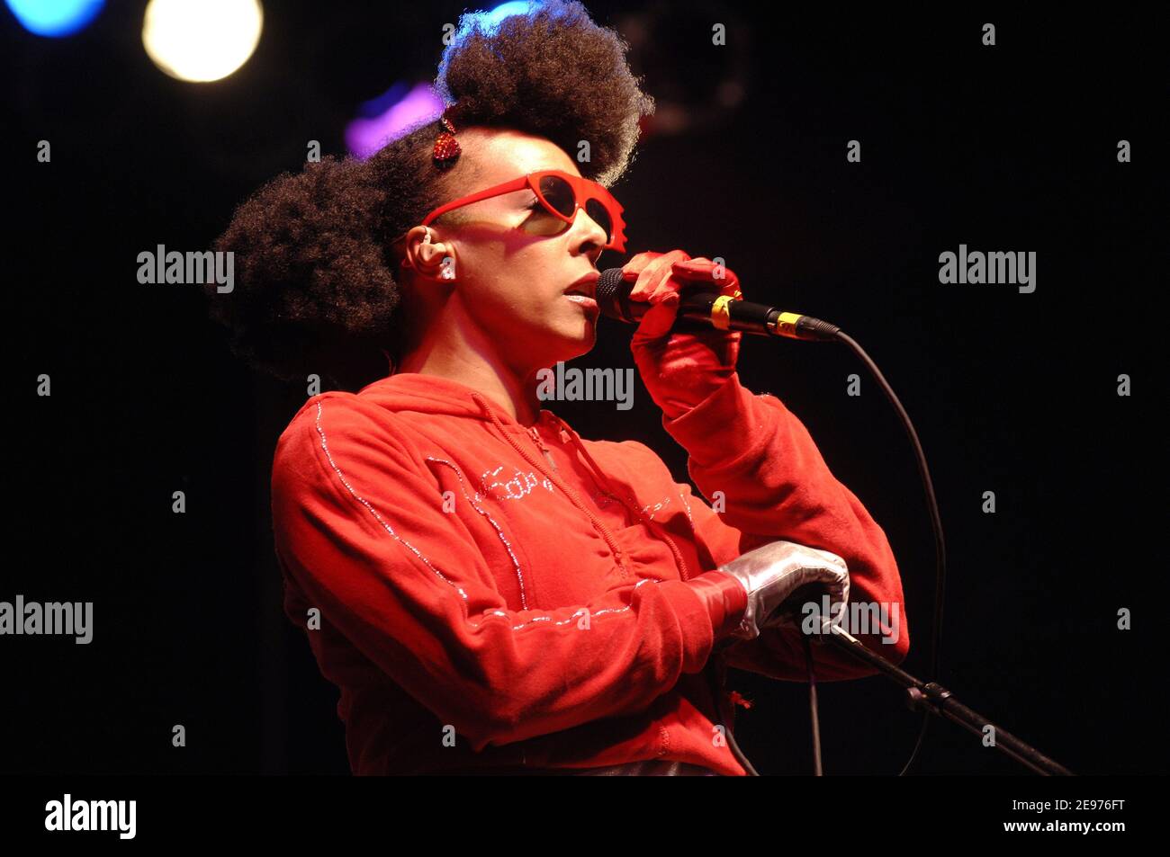 Zap Mama performing live at the 2007 Voodoo Music Experience festival ...