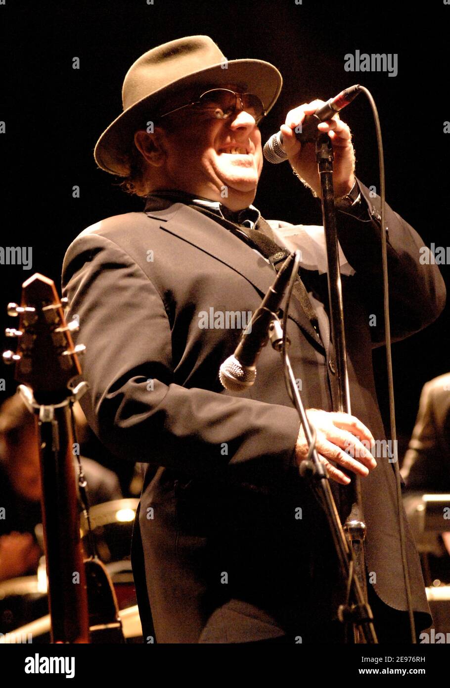 Van Morrison performing live at the United Palace Theater in New York ...