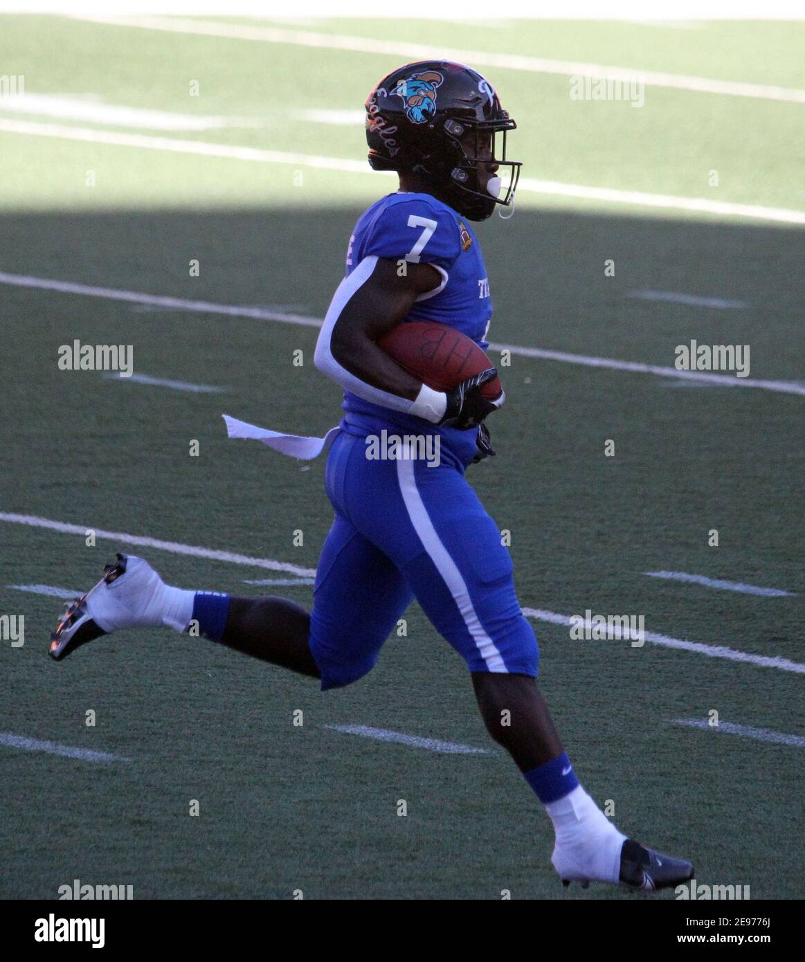 January 31, 2021 - Coastal Carolina Chanticleers running back CJ ...