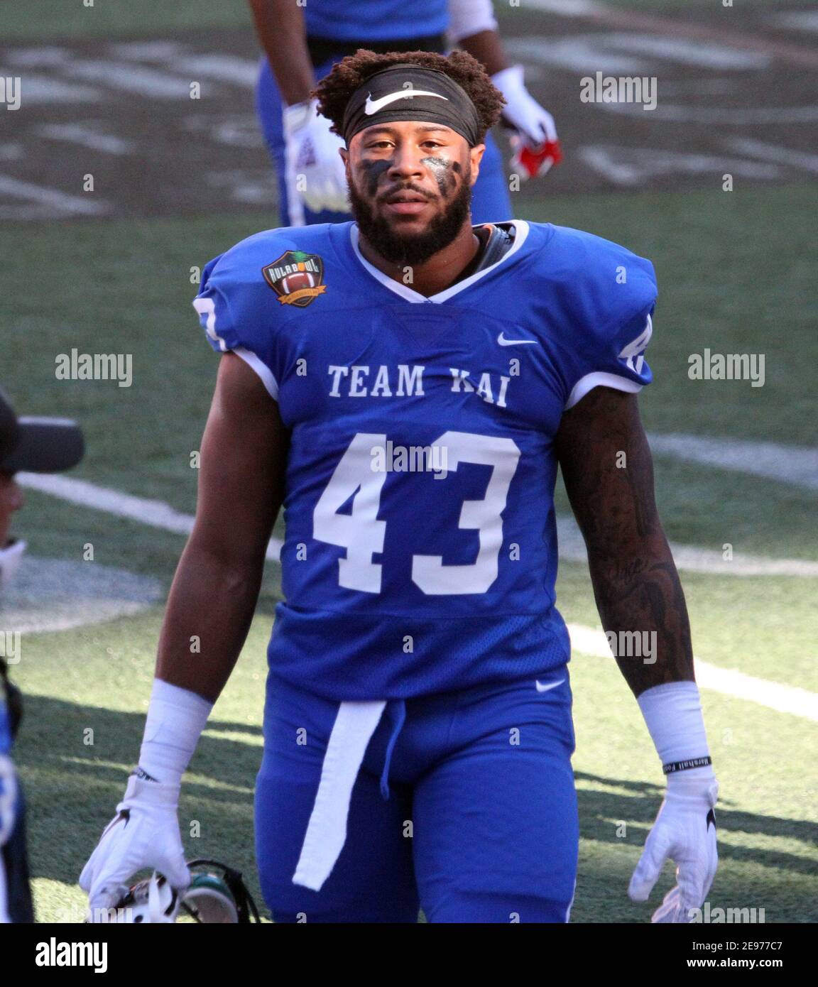 January 31, 2021 - Marshall Thundering Herd linebacker Tavante Beckett ...