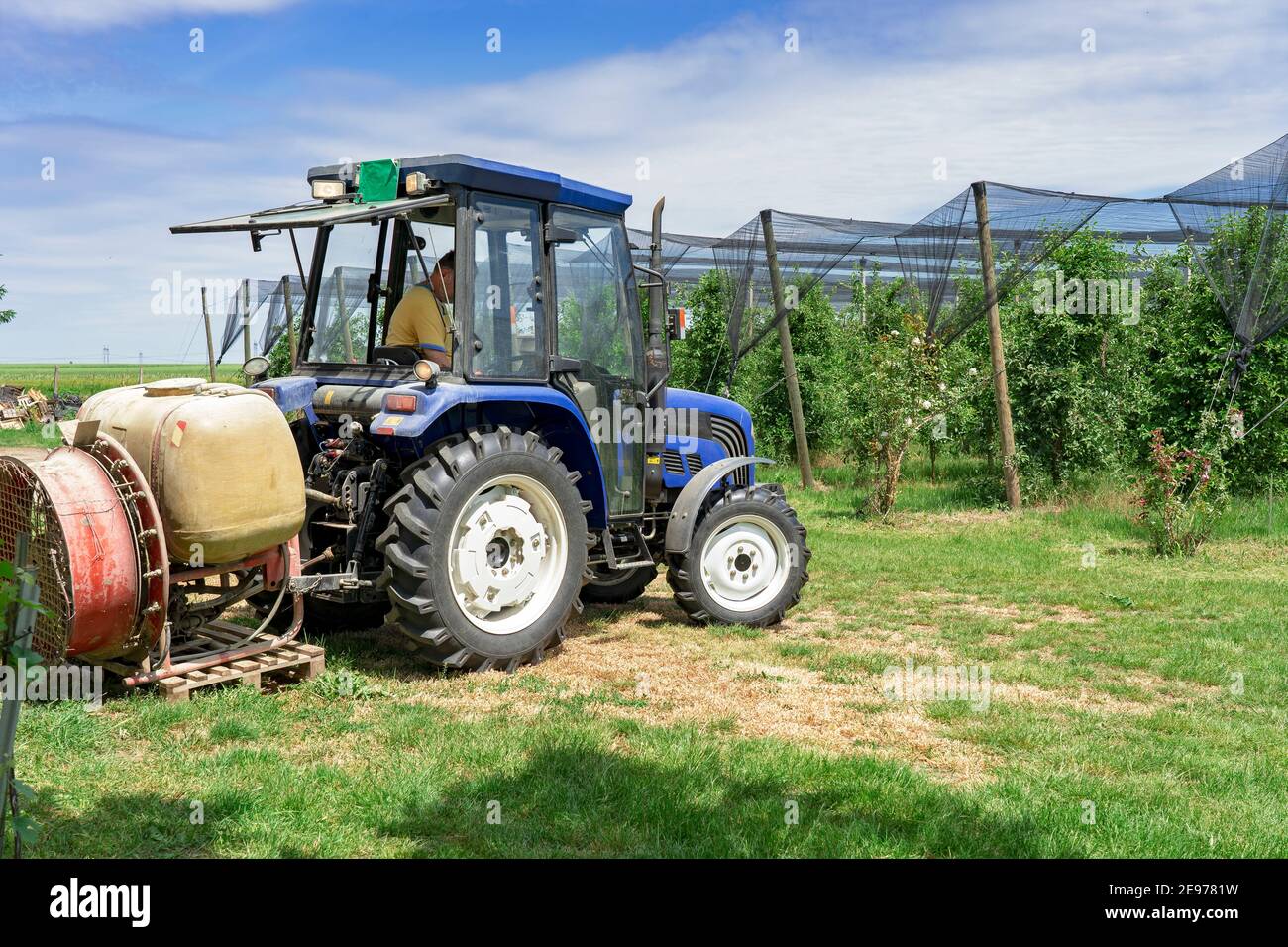 Hail protection covers hi-res stock photography and images - Alamy