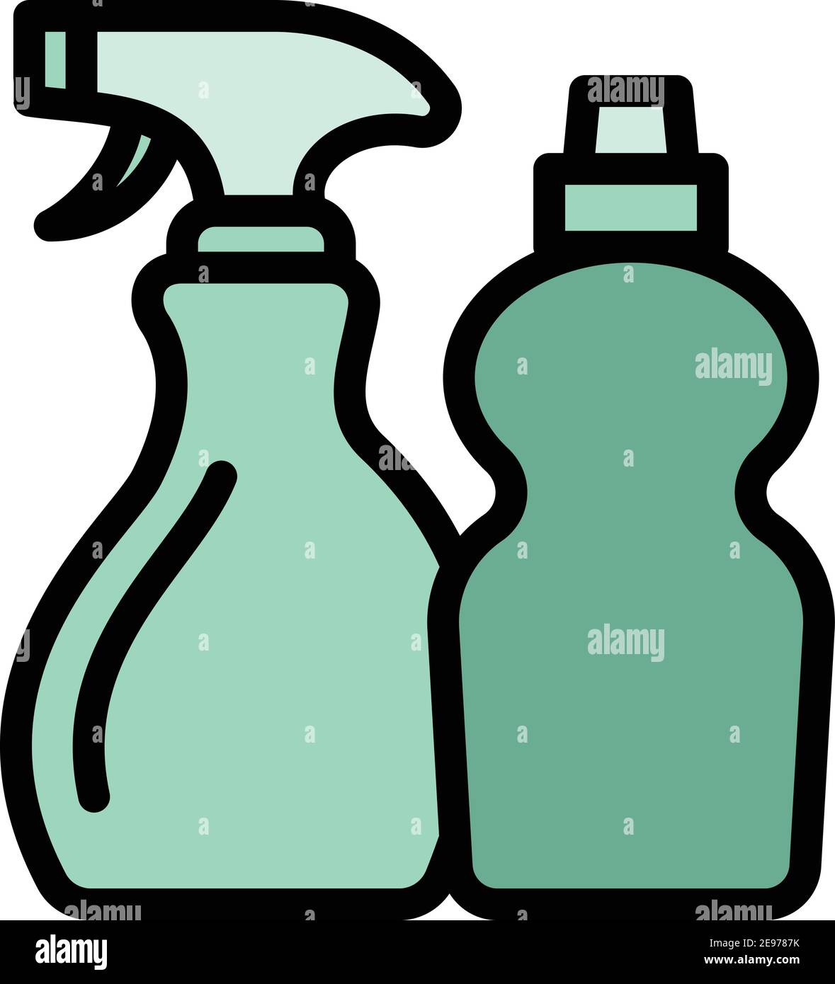 Cleaner equipment icon. Outline cleaner equipment vector icon for web ...