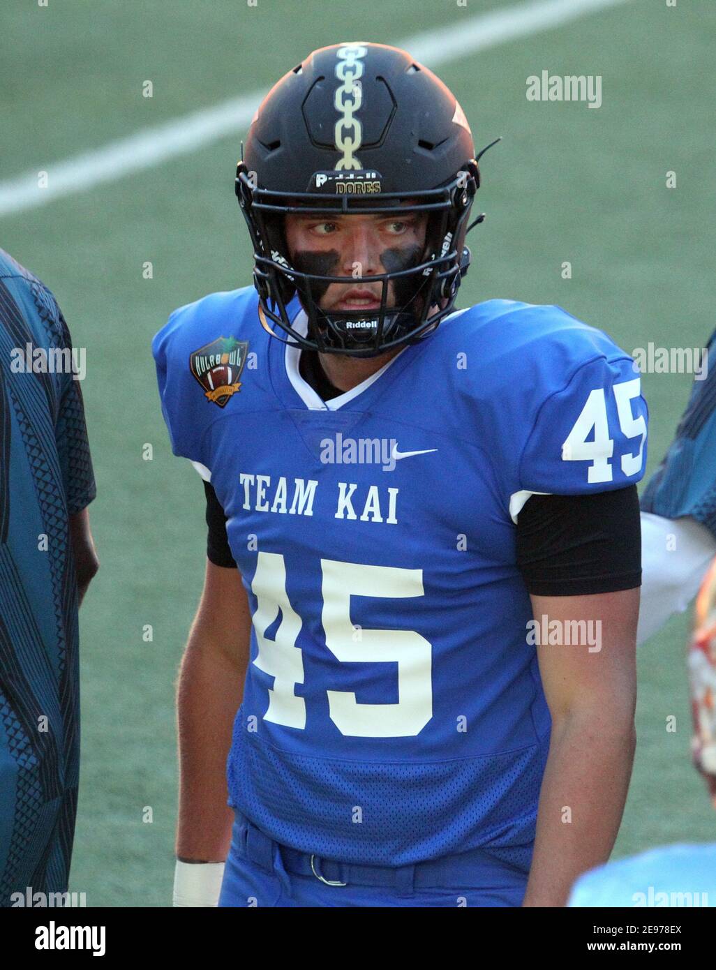 January 31, 2021 - Vanderbilt Commodores long snapper Scott Meyer #45 ...