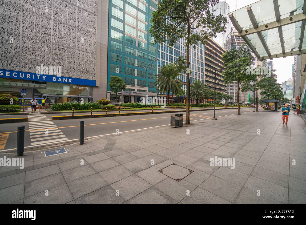 Makati, Metro Manila, Philippines - August 2018: Vertical photo of ...