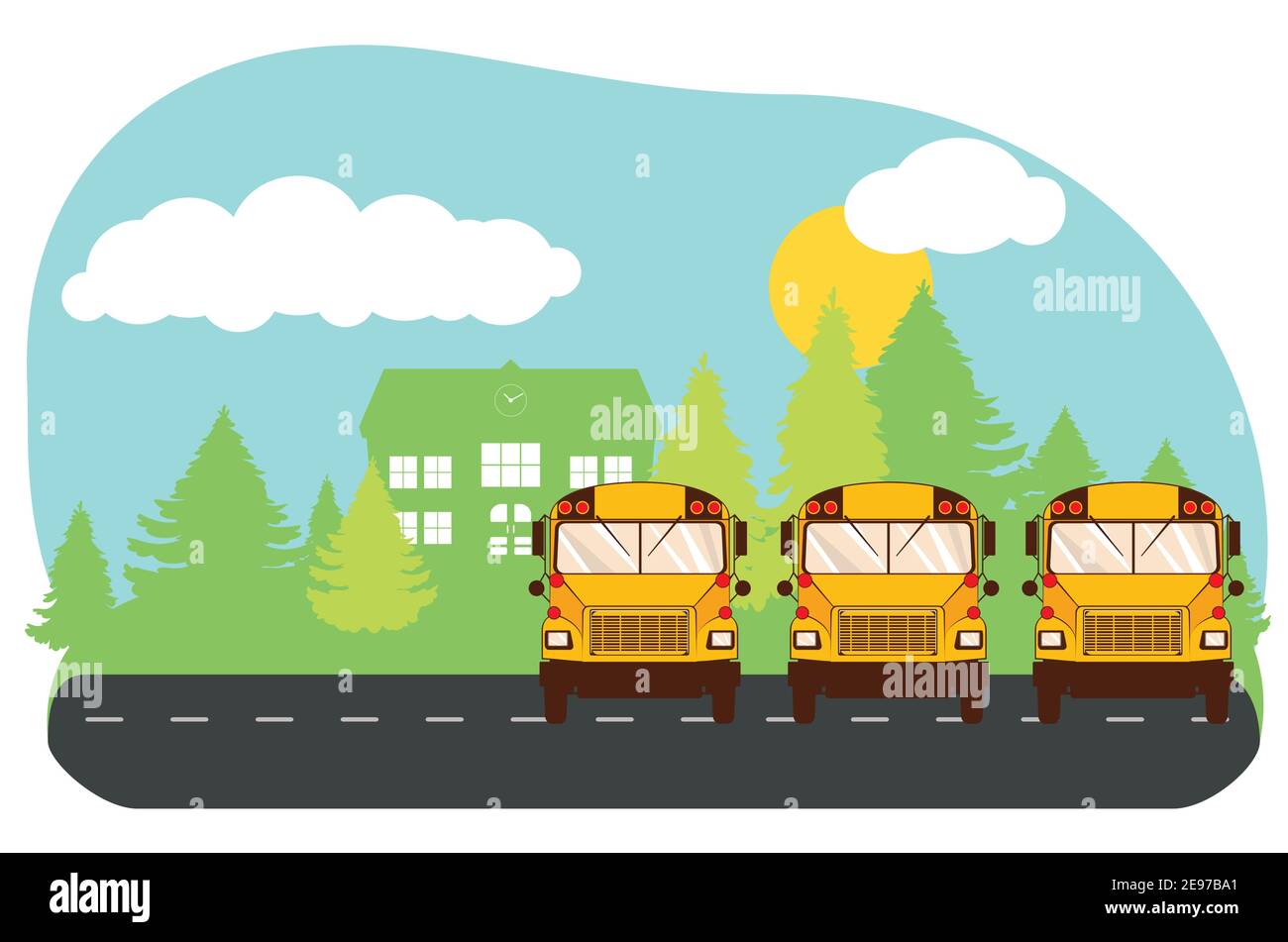 Rural school Cut Out Stock Images & Pictures - Alamy