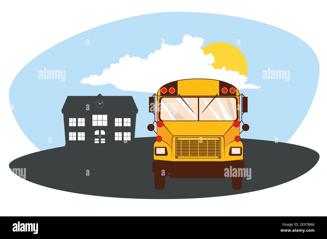 Bus rural Stock Vector Images - Alamy