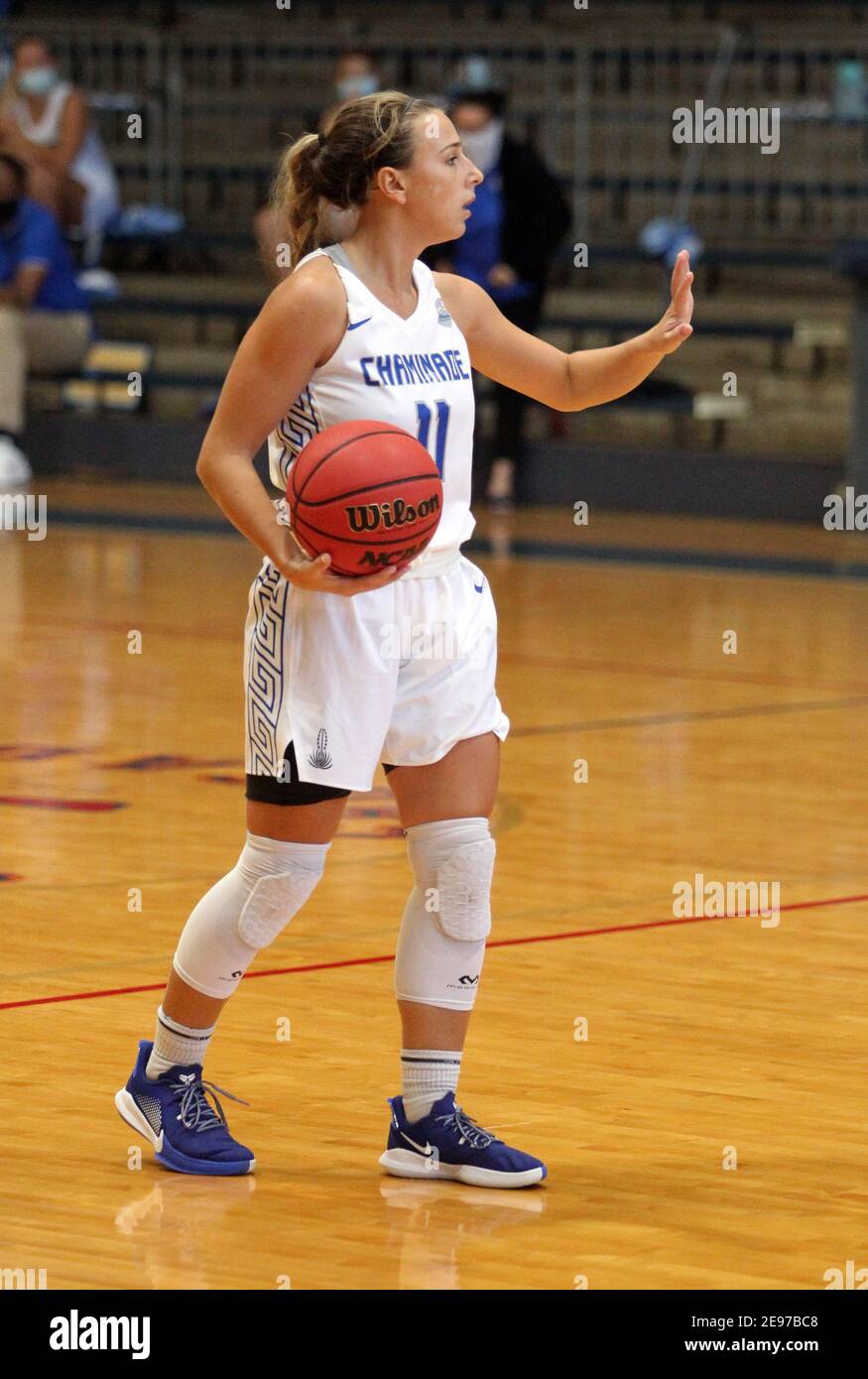 January 30, 2021 - Chaminade Silverswords guard Jordyn Zader #11 during ...