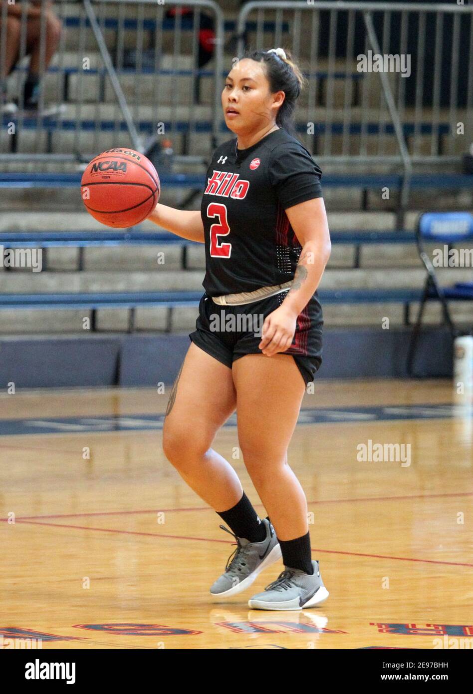 January 30, 2021 - Hawaii -Hilo Vulcans guard Mikayla Tablit #2 during ...