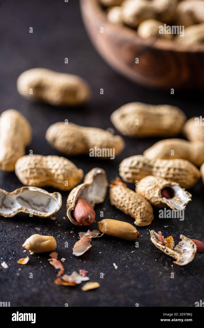 Dried peanuts hi-res stock photography and images - Alamy