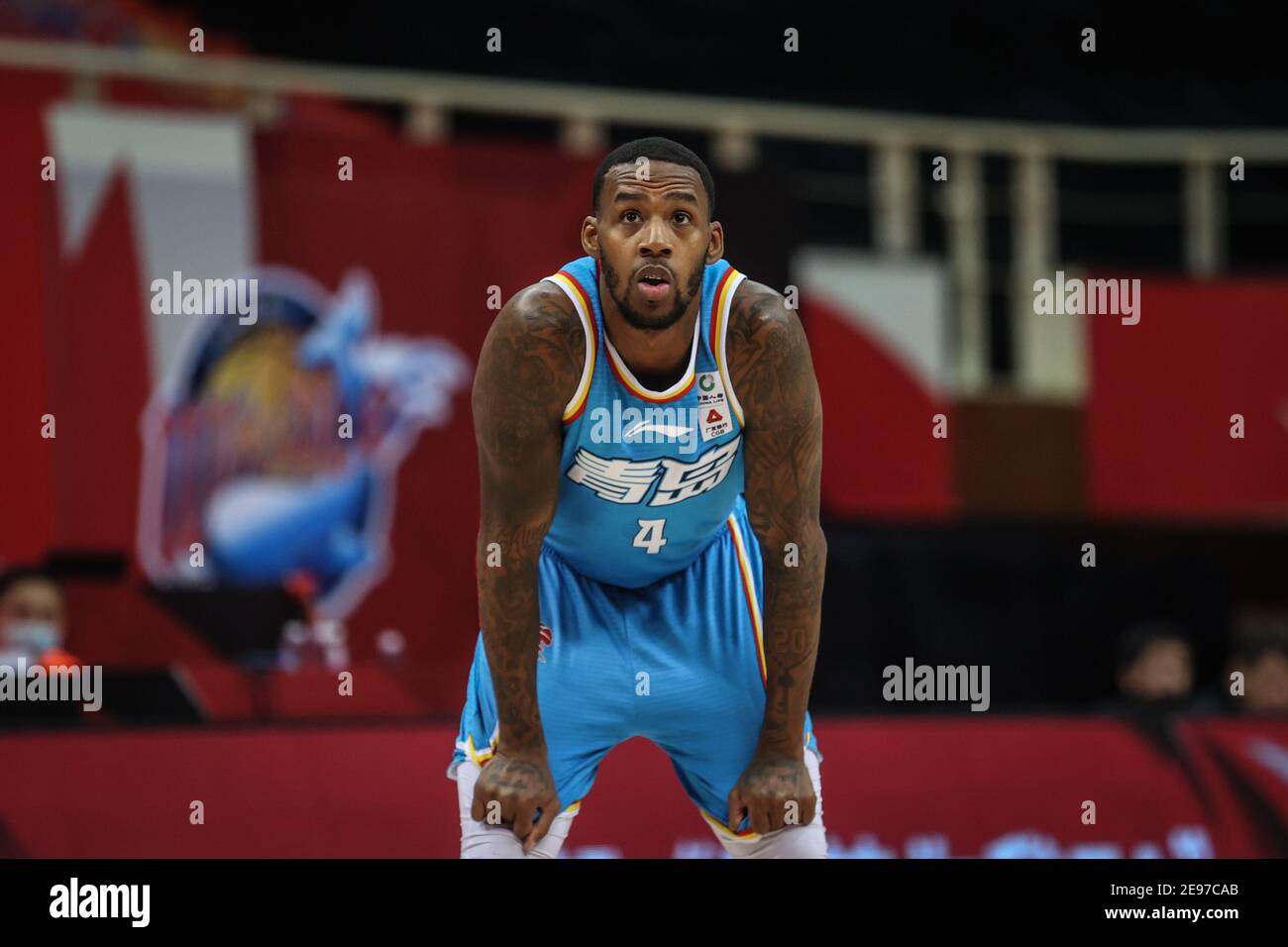 Zhuji, China's Zhejiang Province. 3rd Feb, 2021. Darius Adams of ...