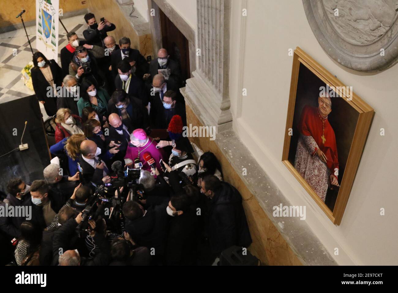 Curia of naples hi-res stock photography and images - Alamy