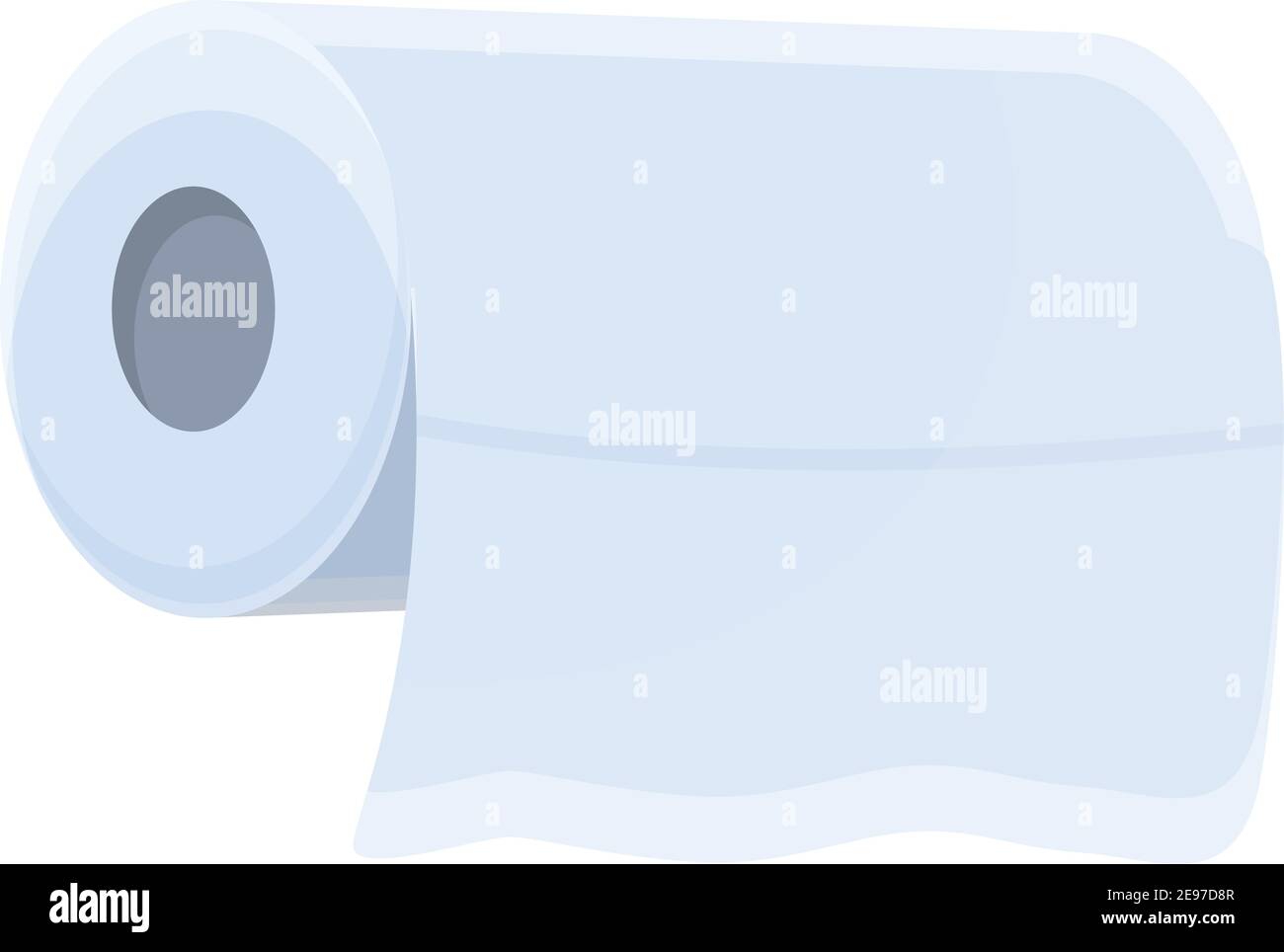 Tissue roll icon. Cartoon of tissue roll vector icon for web design ...