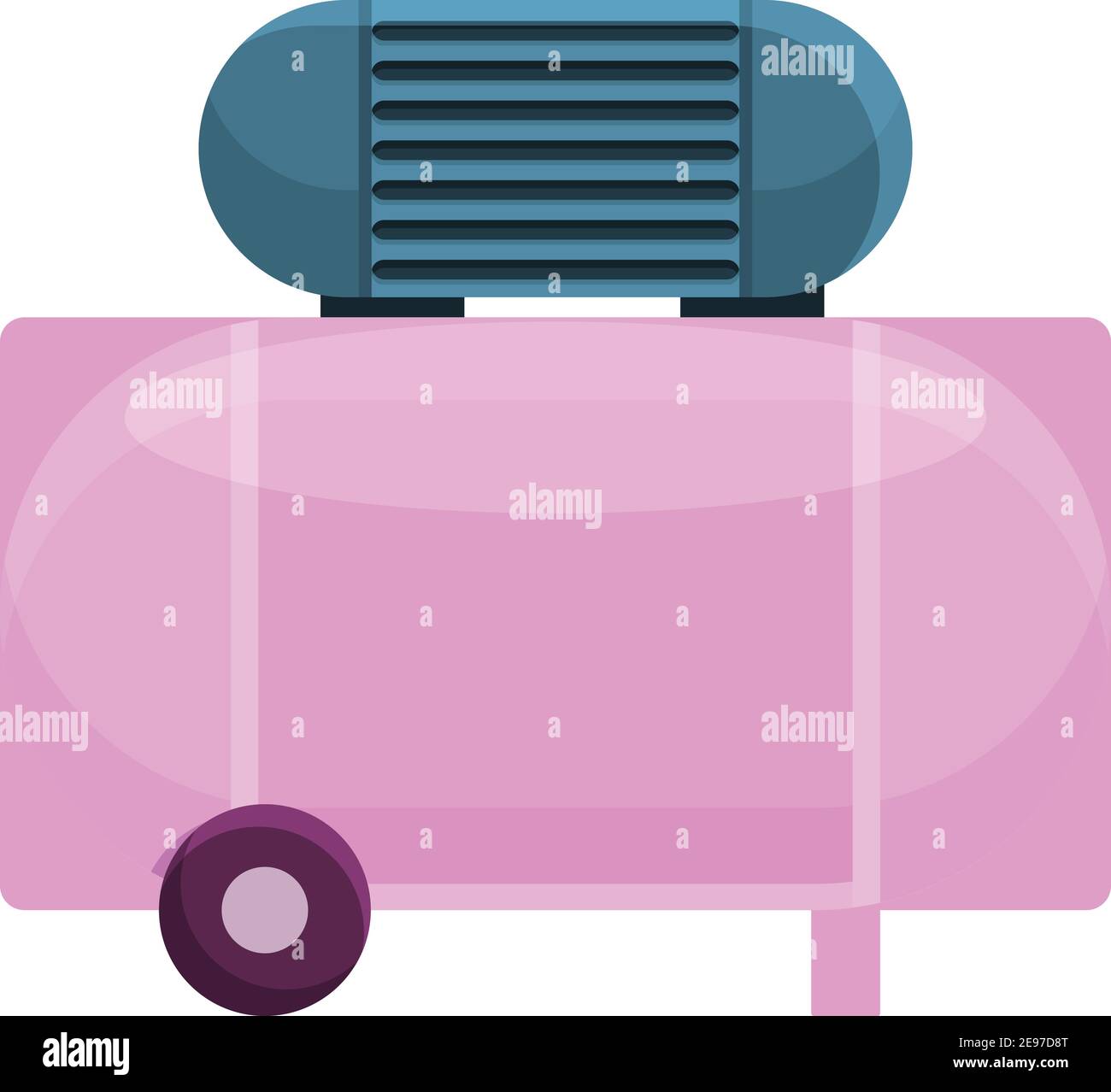 Industrial compressor icon. Cartoon of industrial compressor vector ...
