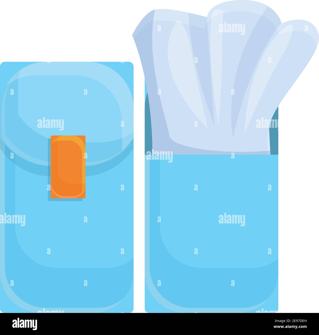 Tissue poket icon. Cartoon of tissue poket vector icon for web design ...