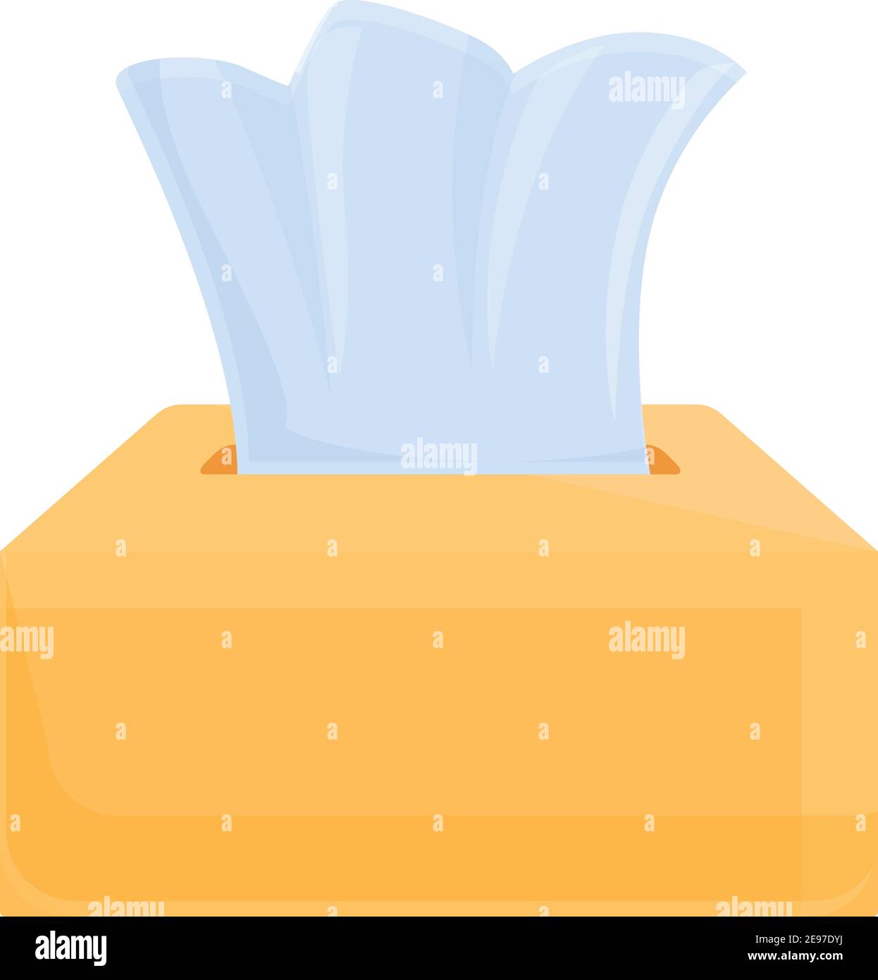Tissue carton pack icon. Cartoon of tissue carton pack vector icon for ...