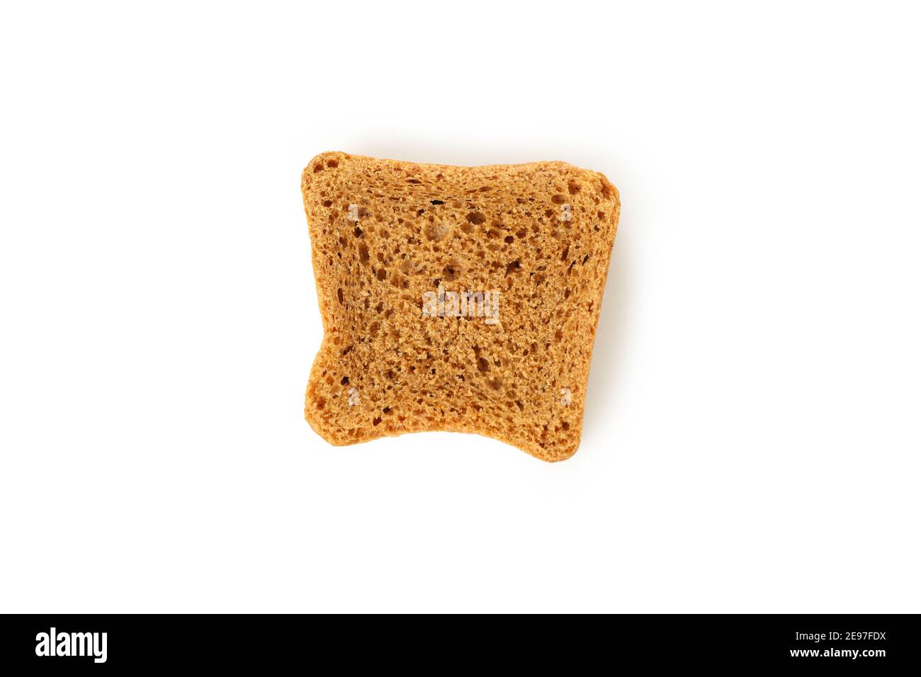 One sandwich bread isolated on white background Stock Photo - Alamy